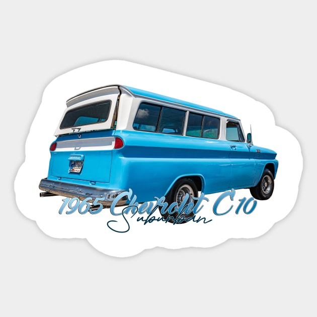 1965 Chevrolet C10 Suburban - 1965 Chevrolet C10 Suburban - Sticker ...