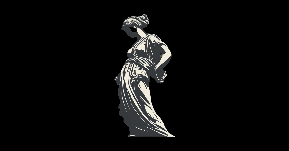 Greek statue - Greek - Sticker | TeePublic