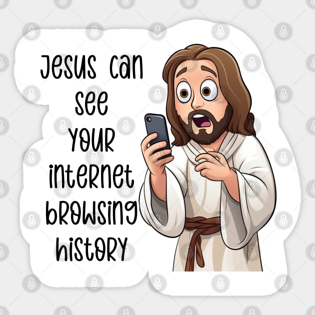 Jesus Christ Meme - Jesus Christ - Sticker | TeePublic