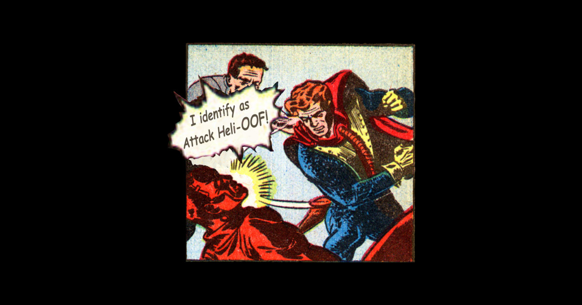 Attack Helicopter Punch - Pronouns Pride - No Hate - Sticker | TeePublic