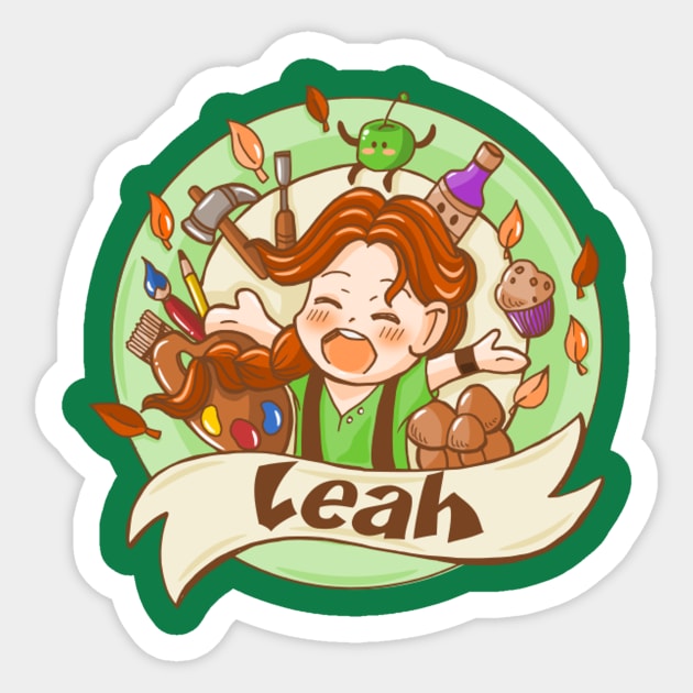 Leah Stardew Valley - Stardew Valley - Sticker | TeePublic