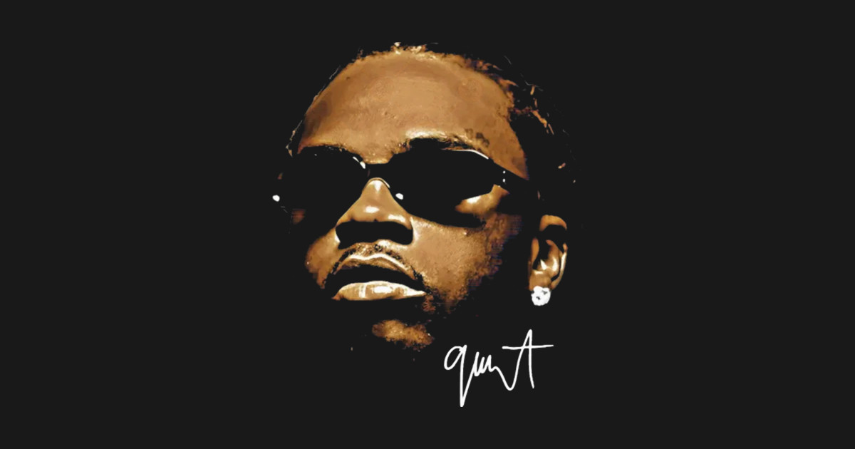 Gunna Rapper Face Vintage - Gunna Rapper - T-Shirt | TeePublic