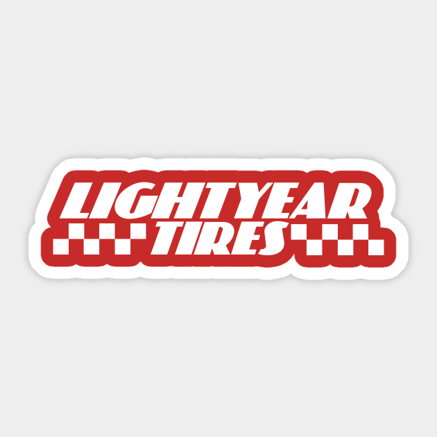 Lightyear Tires - Cars Movie - Sticker | TeePublic