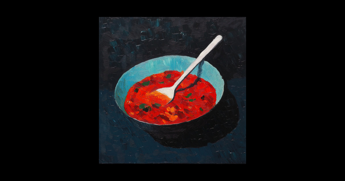 Borscht | Post-impressionist painting style - Borscht - Magnet | TeePublic