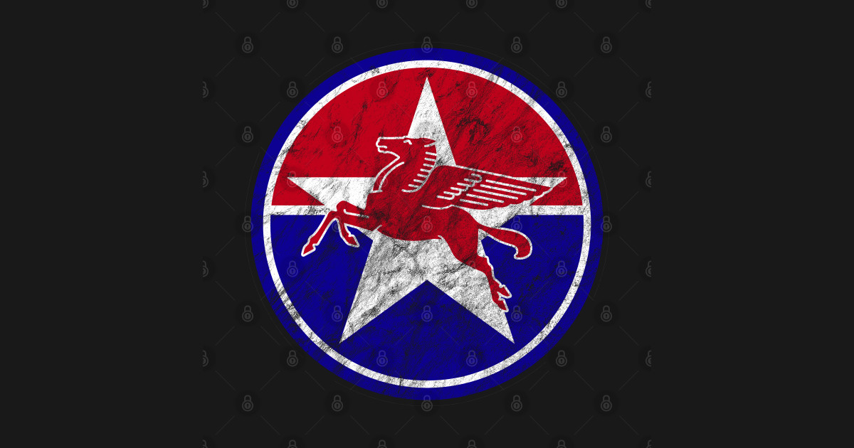 Dallas Texas City - Pegasus Flag Symbol Roundel - Distressed - Dallas ...