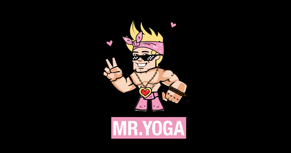 Mr. Yoga - Mr Yoga - Sticker | TeePublic