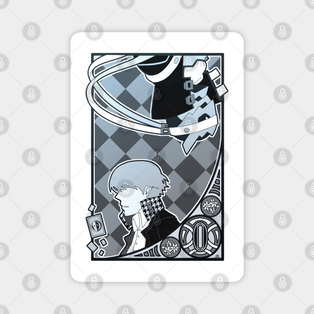 Persona 4 Tarot Card: The Fool - Persona 4 - Magnet | TeePublic