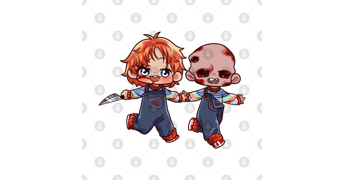 DBD Chucky and Victor! Together at last! - Horror Games - T-Shirt ...