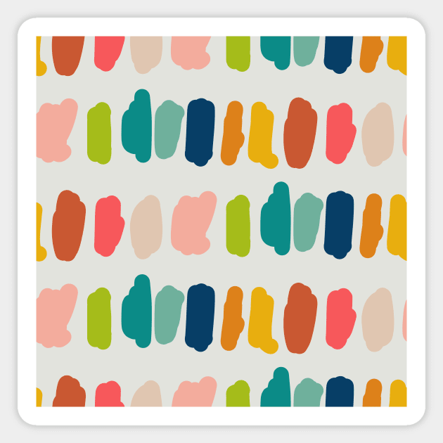 Rainbow Color Swatches - Rainbow - Sticker | TeePublic