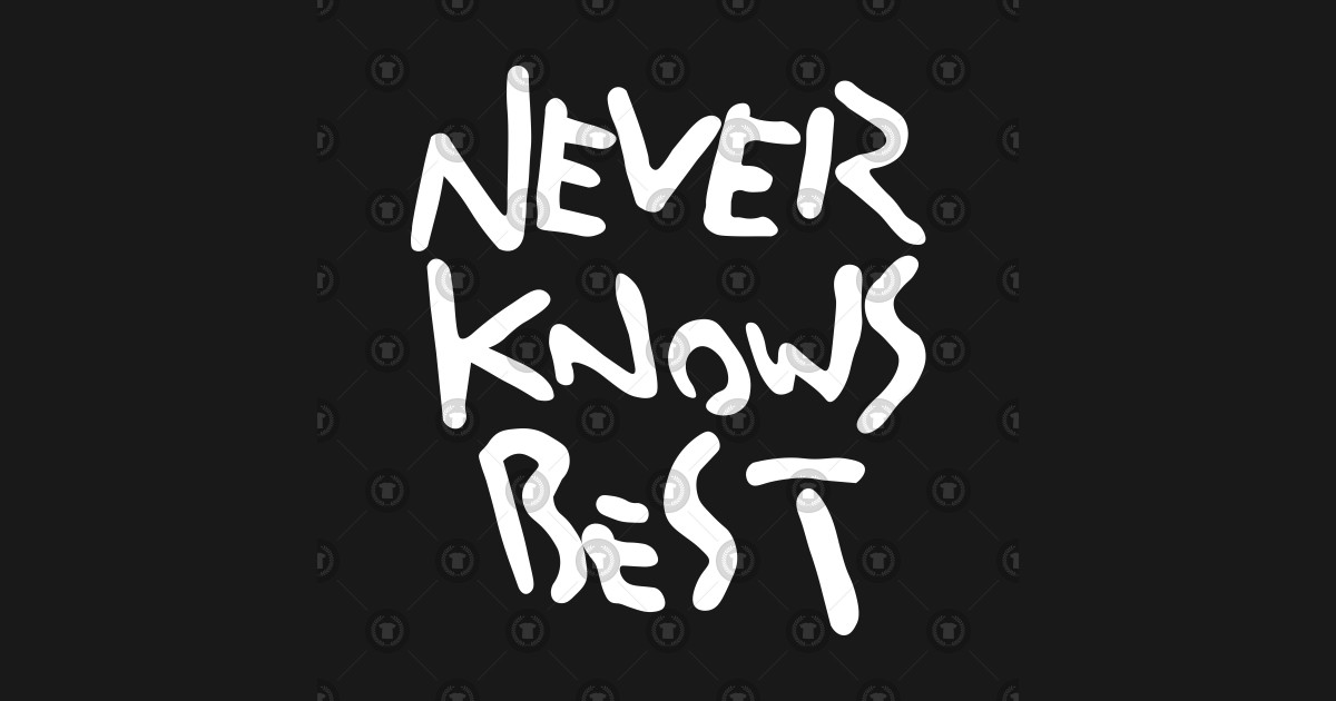 Never knows best / Front and back - Flcl - T-Shirt | TeePublic