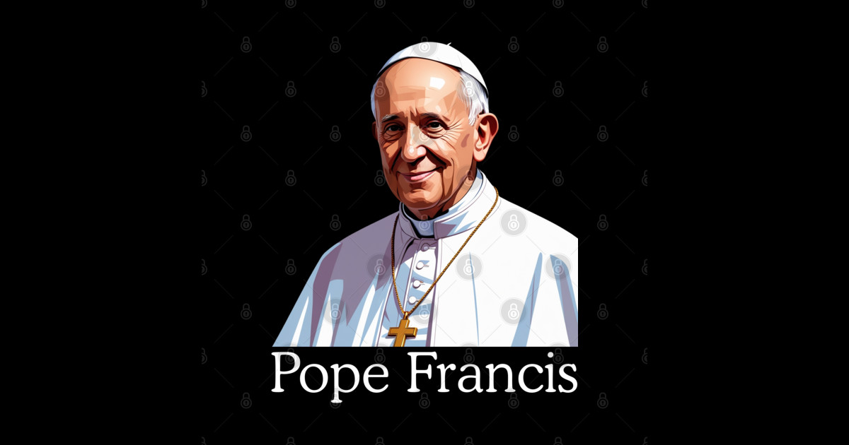 Pope Francis - Pope Francis - Sticker | TeePublic