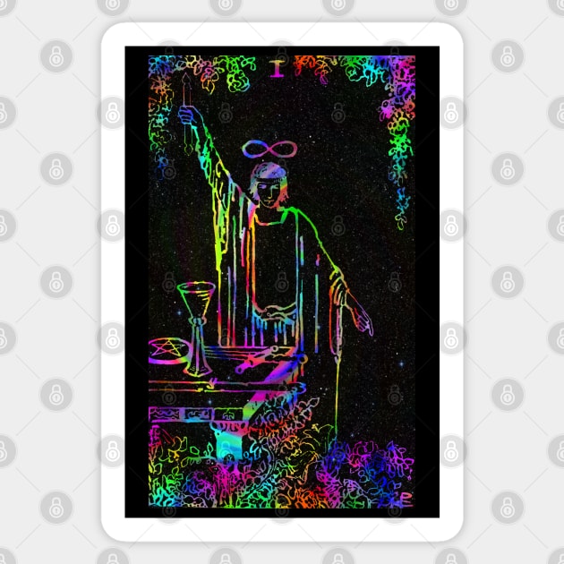 psychedelic space tarot