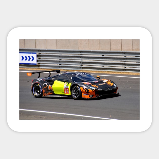 Ferrari 488 GTE EVO 24 Hours of Le Mans 2023 - Ferrari 488 - Sticker ...