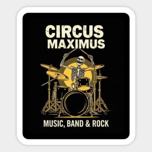 Circus Maximus Drum Kit Stickers for Sale | TeePublic