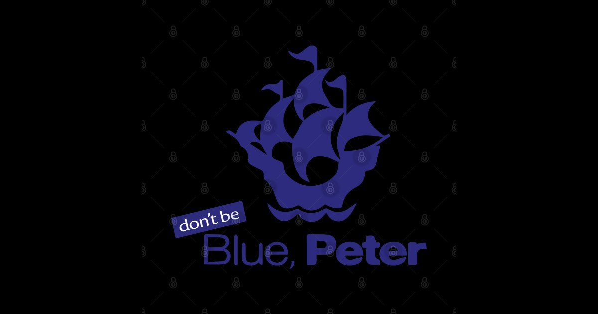 (Don't Be) Blue, Peter - Alan Partridge Quote - Sticker | TeePublic