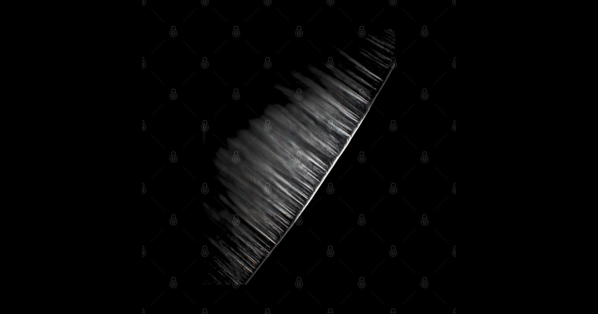 Sharp scalpel blade under the microscope - Micro - Sticker | TeePublic