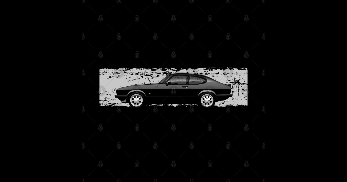 The coolest coupe ever! - Ford Capri - Sticker | TeePublic