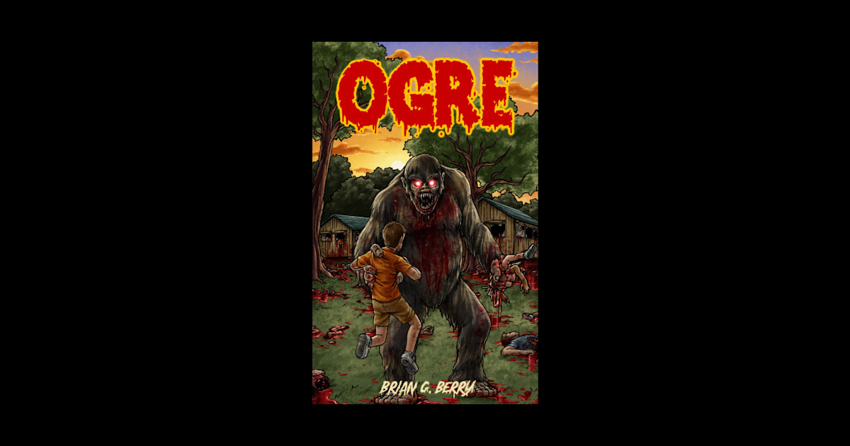Ogre - Book Cover - Sticker | TeePublic