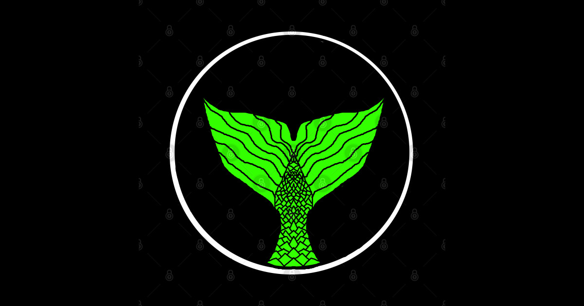 Mermaid Logo - Mermaid - Sticker | TeePublic