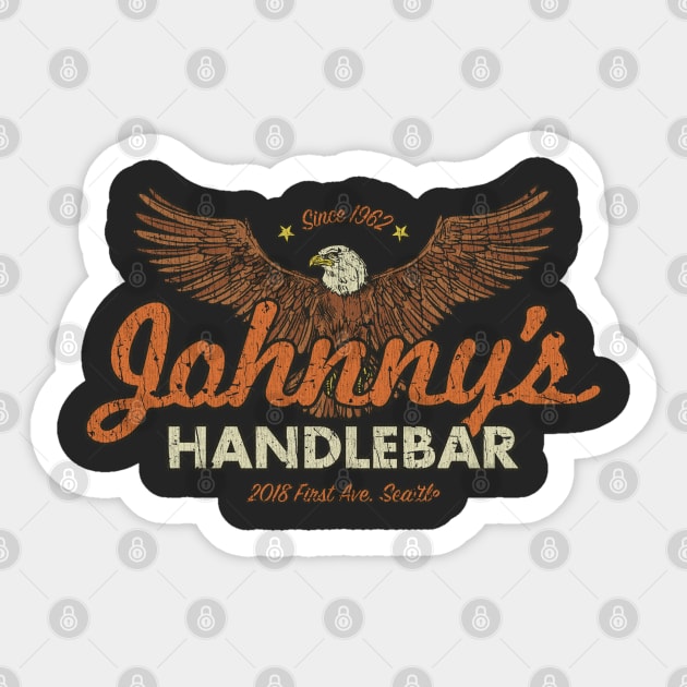 Johnny’s Handlebar 1962 - Gay Bar - Sticker | TeePublic