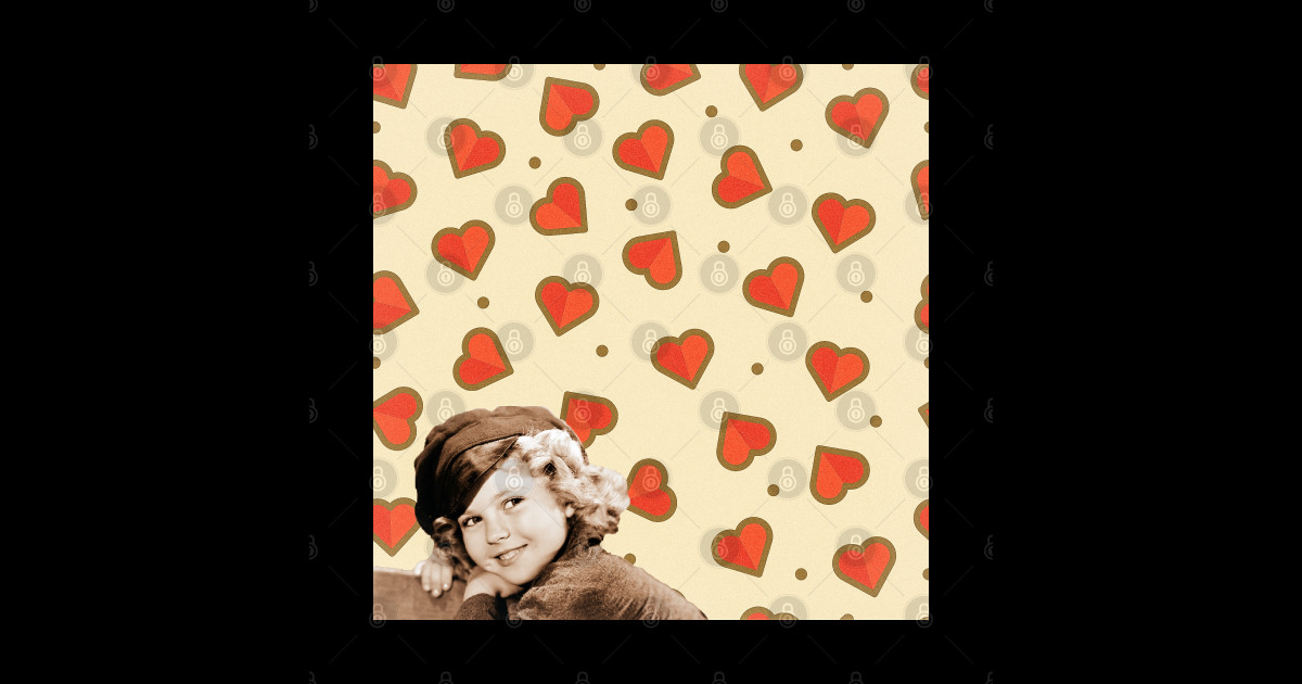 Shirley Temple With Cap - Shirley Temple - Sticker | TeePublic