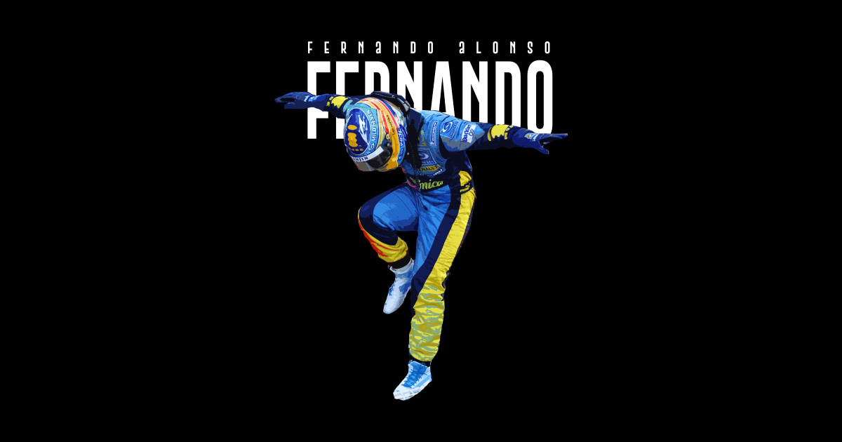 fernando alonso dance - Fernando Alonso - Sticker | TeePublic