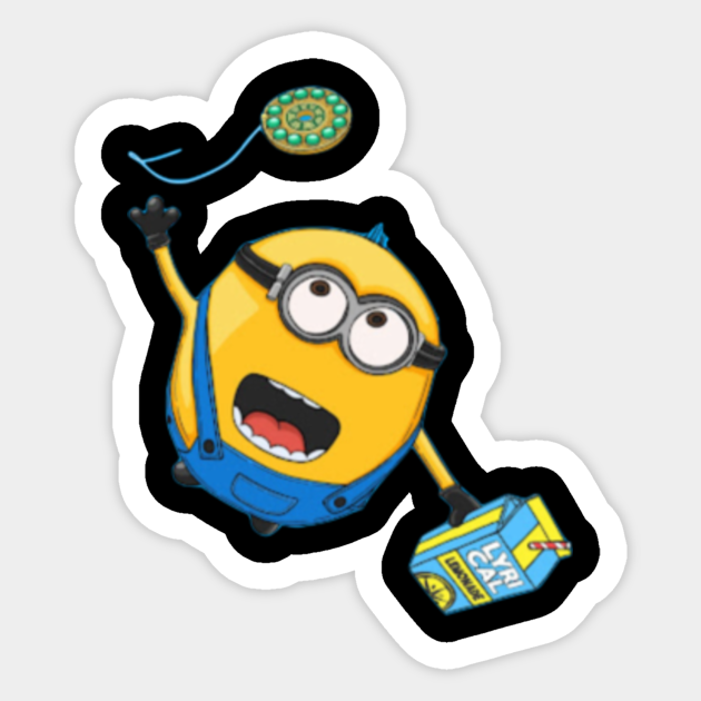 Rich Minion Yeat Album Cover - Minions - Sticker | TeePublic