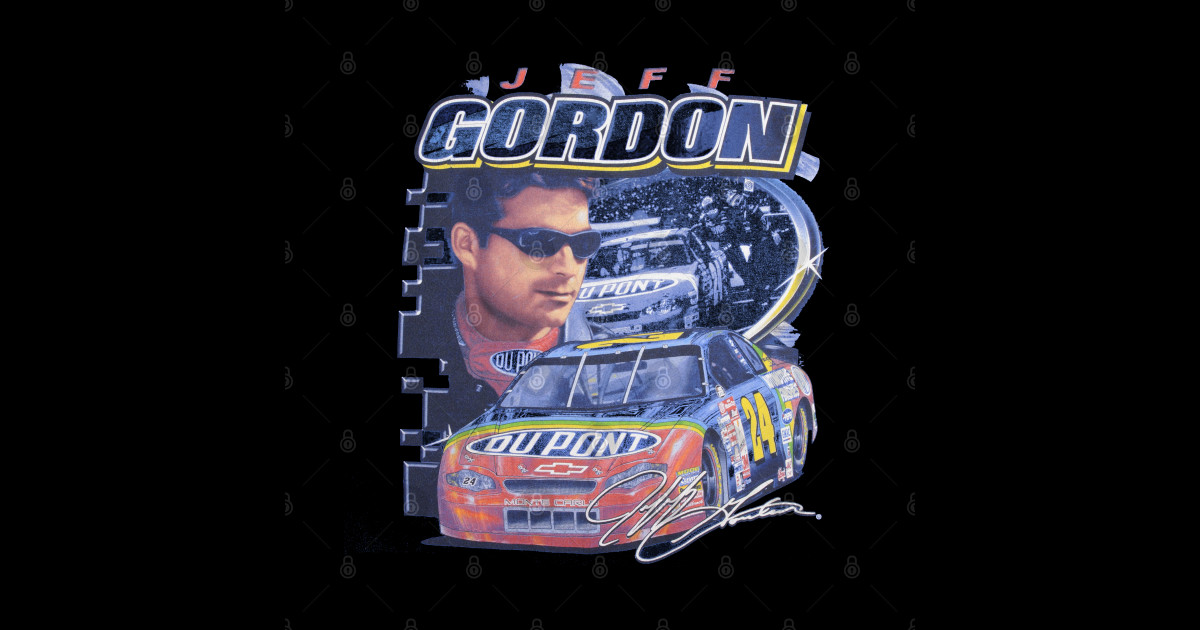 Jeff Gordon Dupont Vintage - Jeef Gordon - Sticker | TeePublic