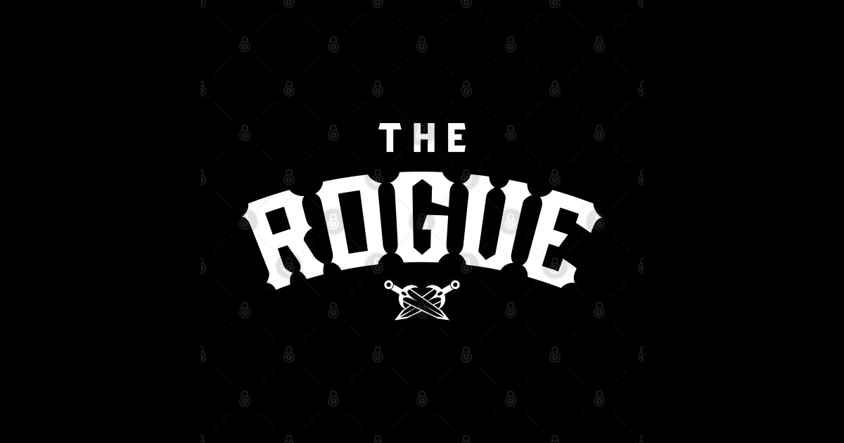 The Rogue TRPG Classes - Rogue - Sticker | TeePublic