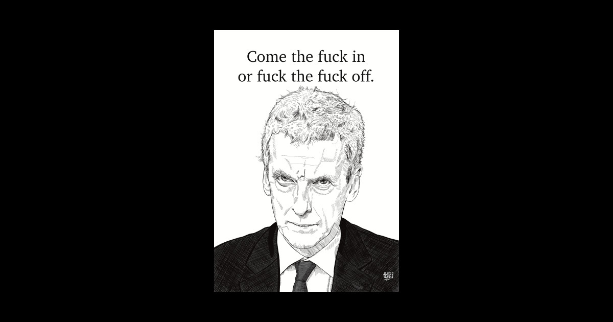 Malcolm Tucker, The Thick Of it. - Malcolm Tucker - Sticker | TeePublic