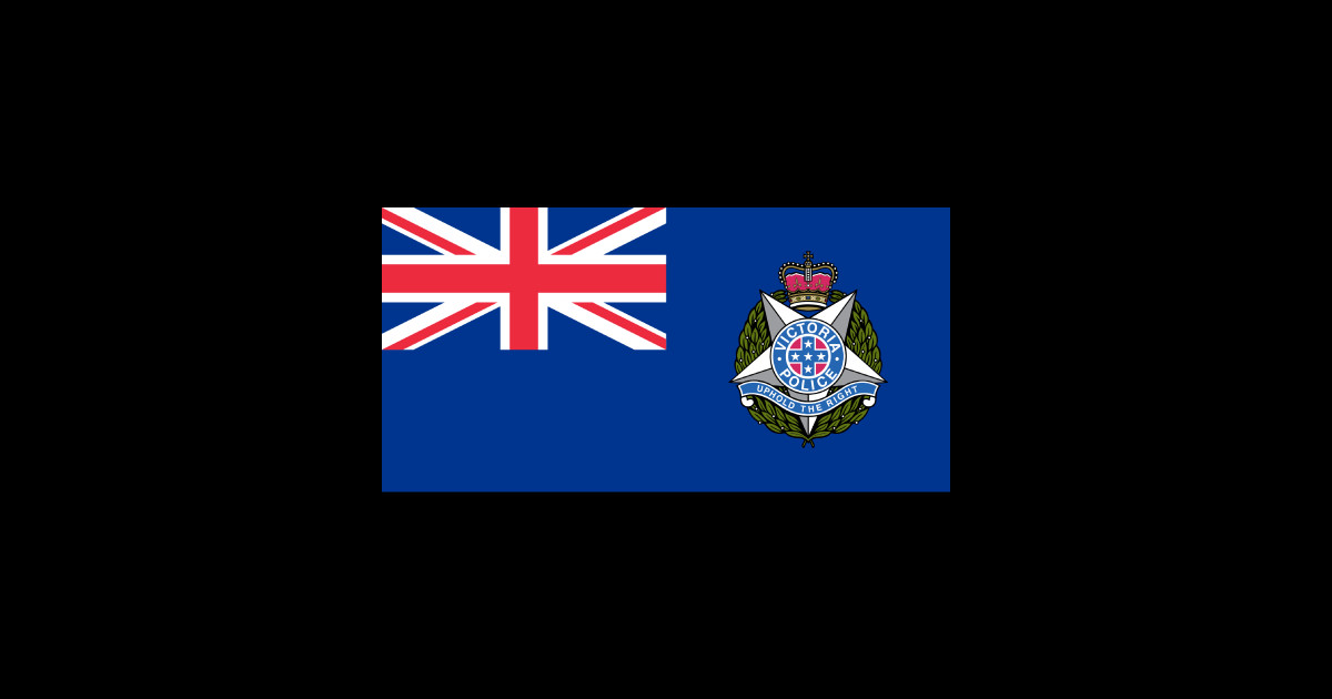 Flag of the Victoria Police - Flag Of The Victoria Police - Sticker ...