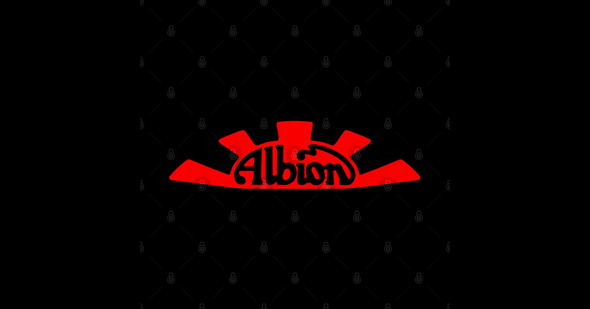 Vintage Albion truck radiator badge - Albion - T-Shirt | TeePublic