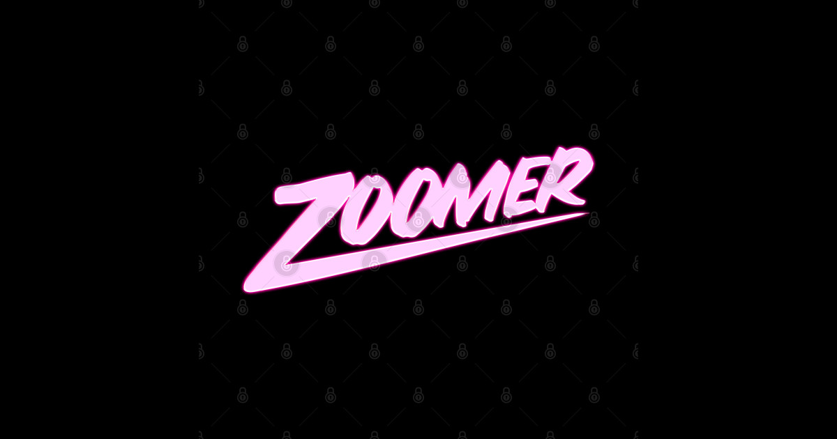 Zoomer Neon Pink - Zoom - Sticker | TeePublic