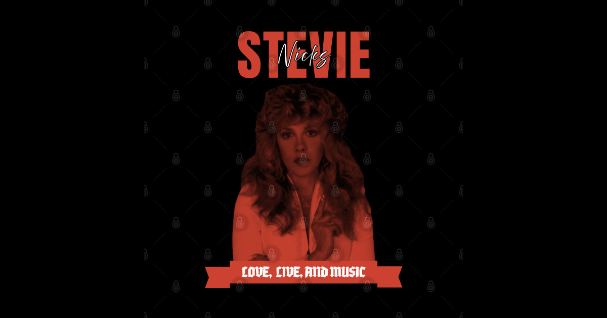Stevie Nicks / Retro Style - Stevie Nicks - Posters and Art Prints ...