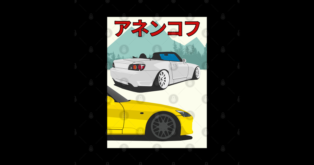 S2000 Roadster - Honda - Sticker | TeePublic