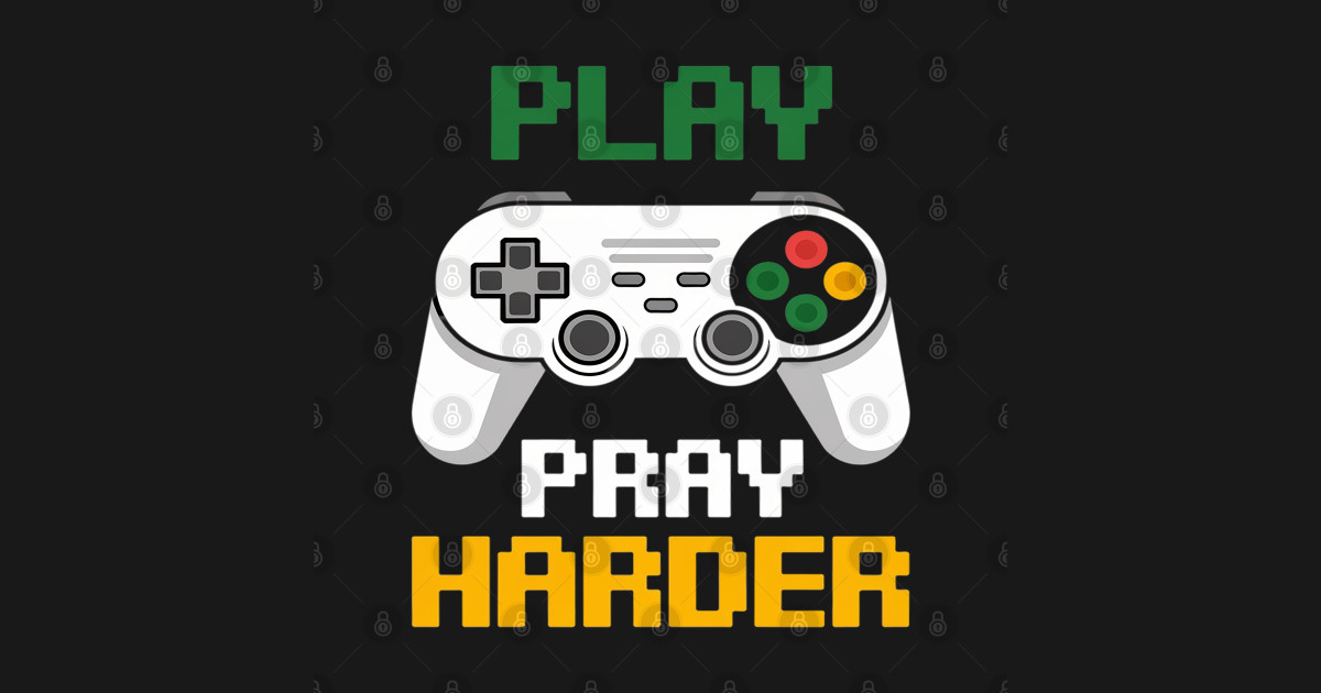 Kids Video Gaming Pray Cool Christian Gamer - Kids Video Gaming Pray ...