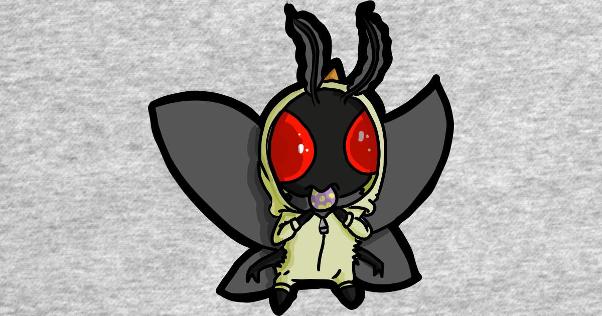 Cheep Cheep Mothman: A Cute and Creepy Easter Design - Mothman - T ...