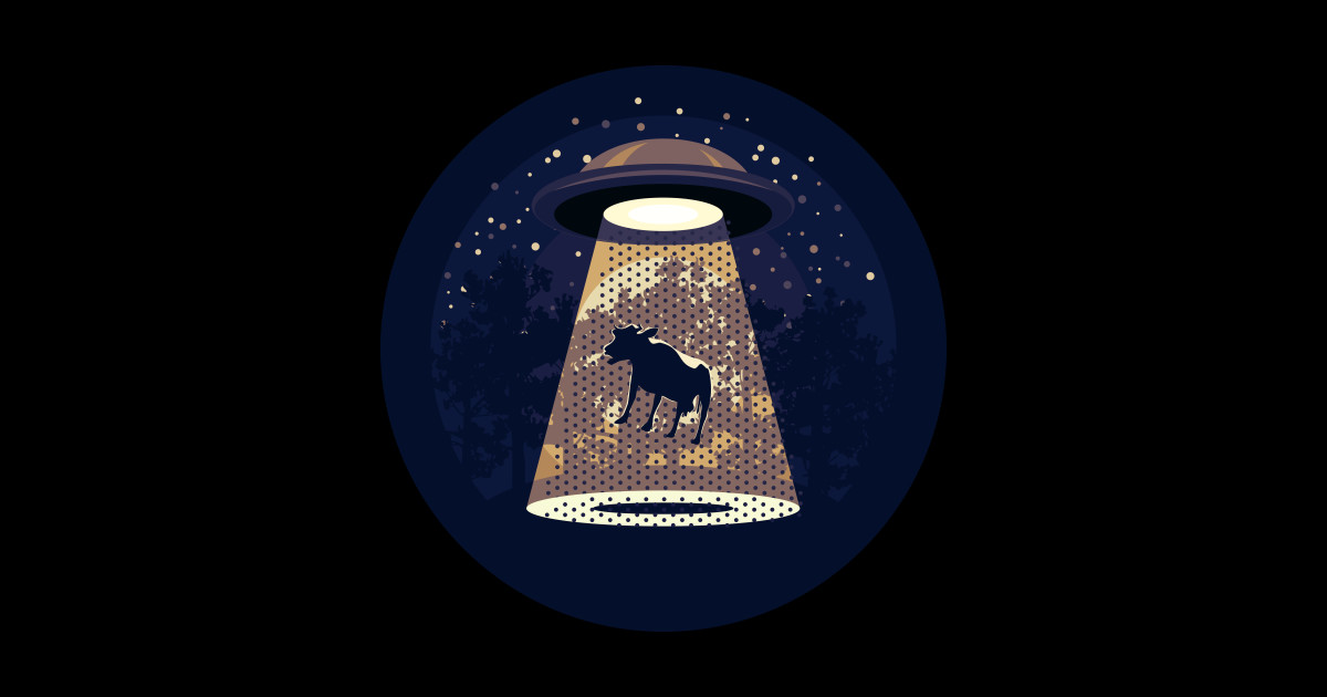 Beware UFO II - Ufo - Sticker | TeePublic