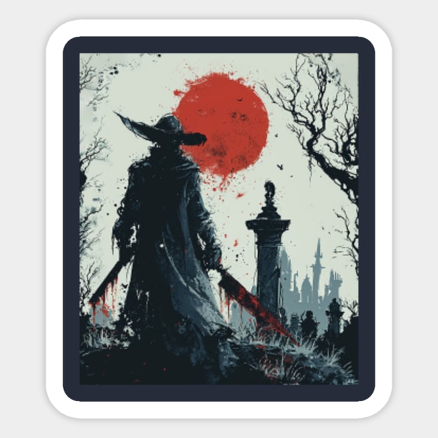 bloodborne - Bloodborne - Sticker | TeePublic