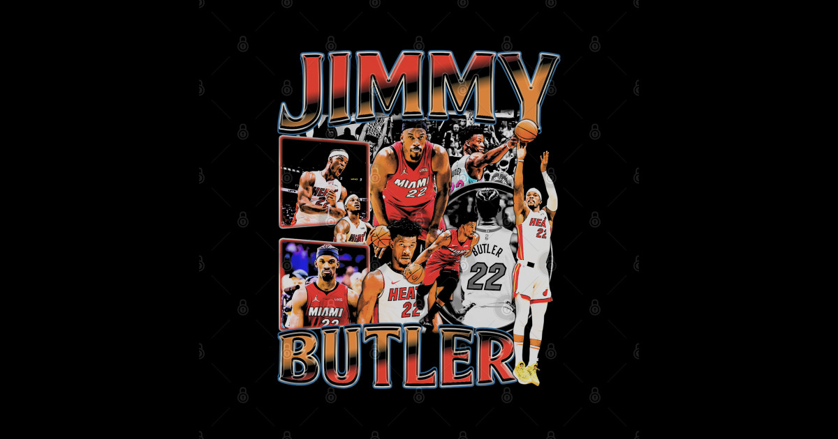 Jimmy Butler Vintage Bootleg - Jimmy Butler - Sticker | TeePublic