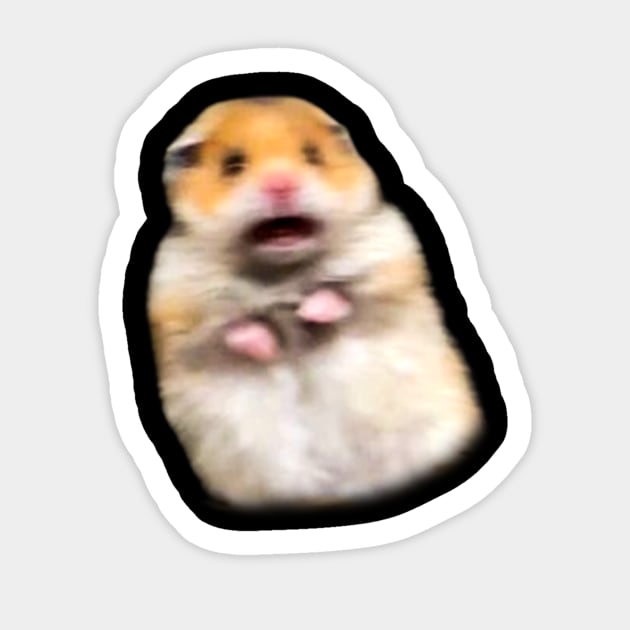 Scared Hamster Meme shirt, Funny Tshirt, Meme Gifts - Scared Hamster ...
