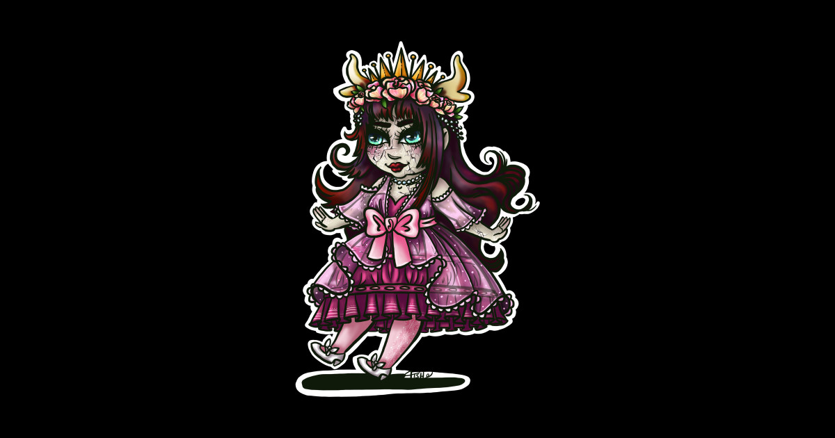 Cracked Doll Demon - Demon - T-Shirt | TeePublic