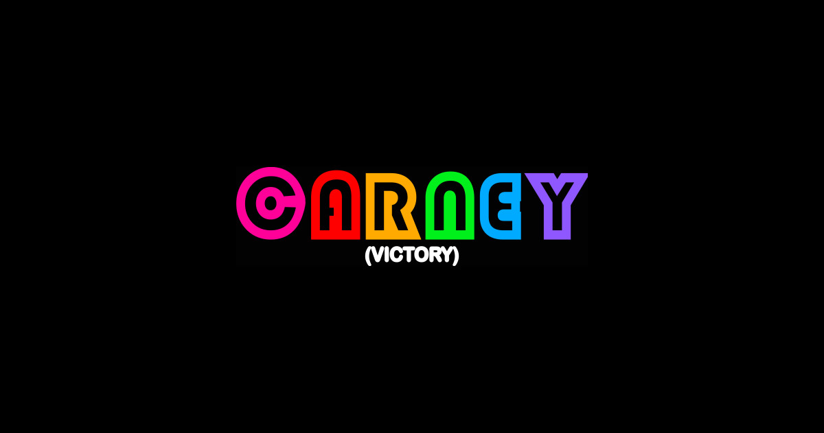 Carney - Victory - Carney - Sticker | TeePublic