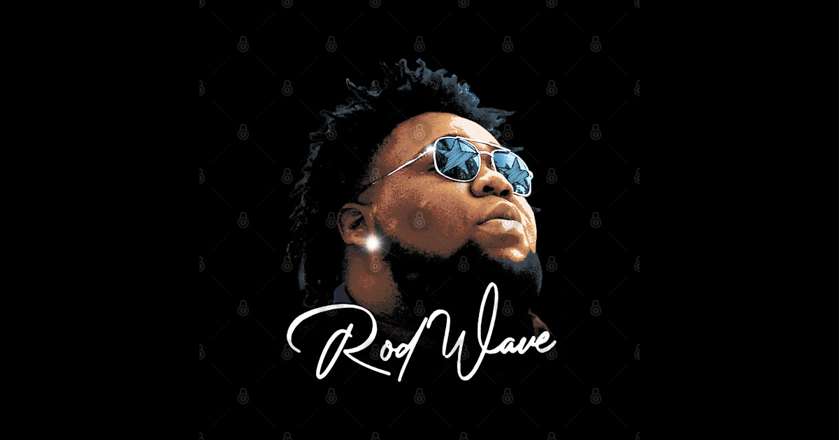 Rod Wave Big Face - Rod Wave - Sticker | TeePublic