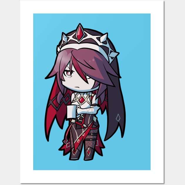 Chibi Rosaria - Genshin Impact - Genshin Impact - Posters and Art ...