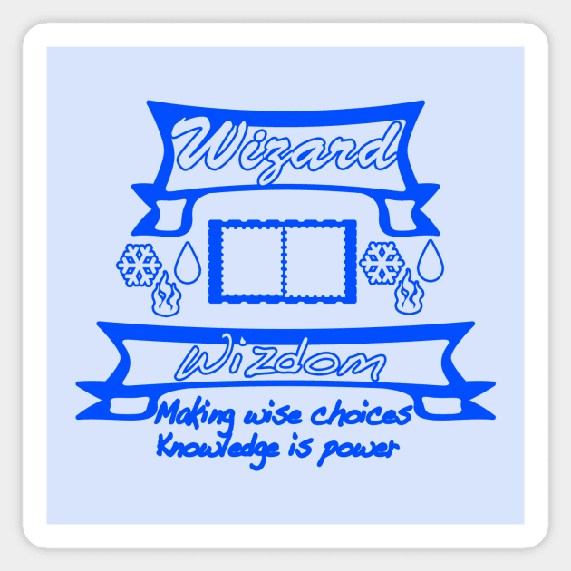 D&D Wizard - Wizard - Sticker | TeePublic