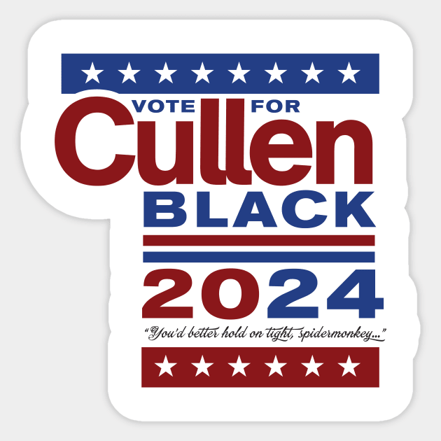 Cullen Black 2024 - 2024 Presidential Election - Sticker | TeePublic