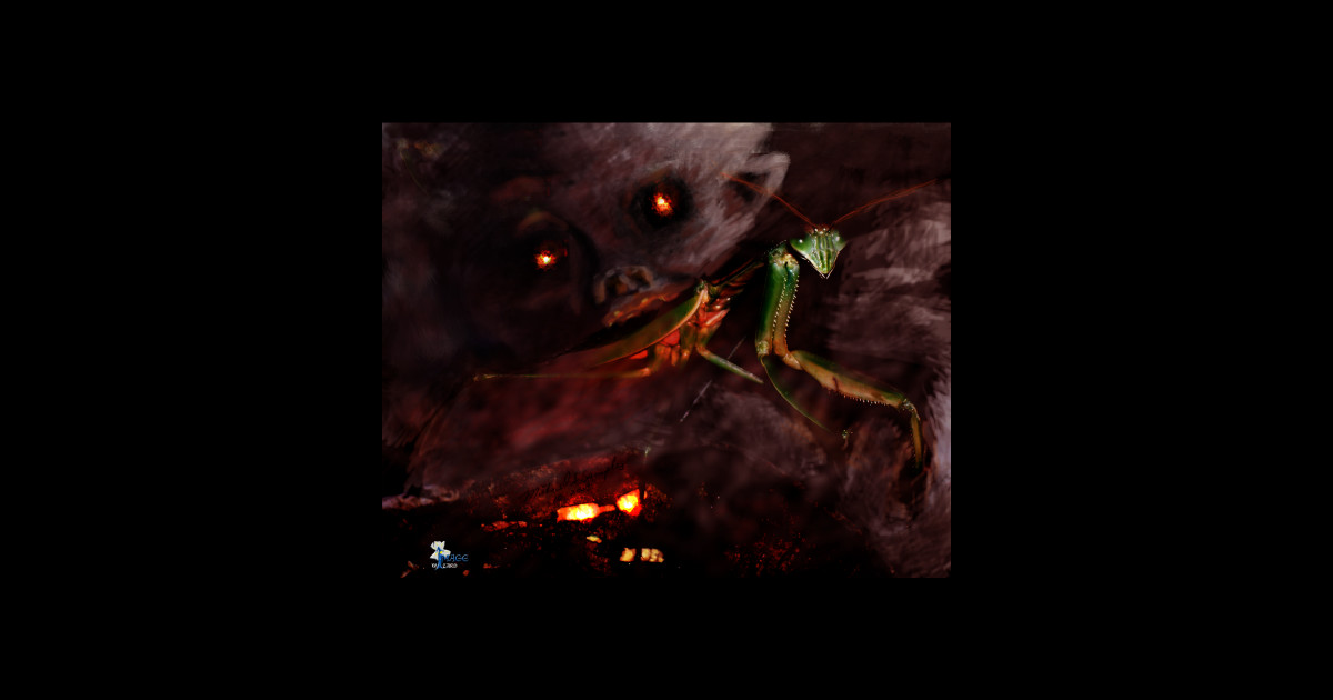 crunchy snack - Scary - Sticker | TeePublic