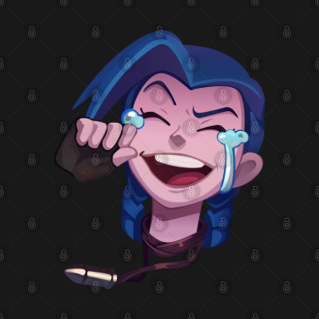 Jinx Laugh Emote - Jinx - T-Shirt