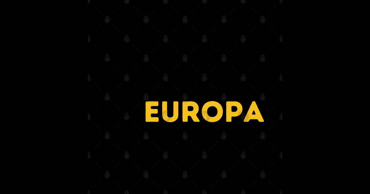 europa - Europa - Sticker | TeePublic